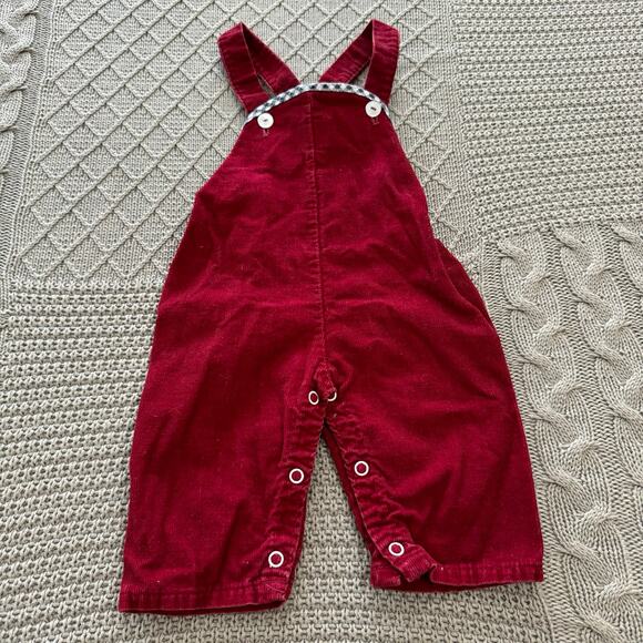 Vintage | One Pieces | Vintage Maroon Corduroy Overalls 69m | Poshmark
